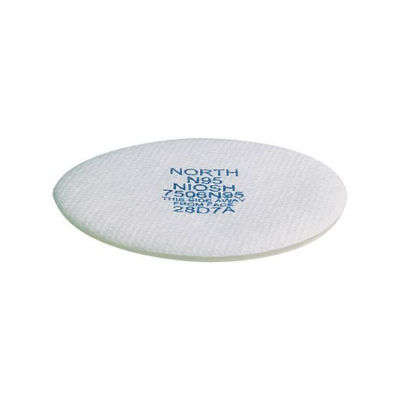 North 7506N95 N95 Prefilter For Non-Oil Based Aerosol Particulates 10 ...
