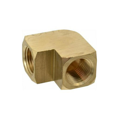 1/2 90 Degree Extruded Brass Female NPT Pipe Elbow - SB Simpson Group,