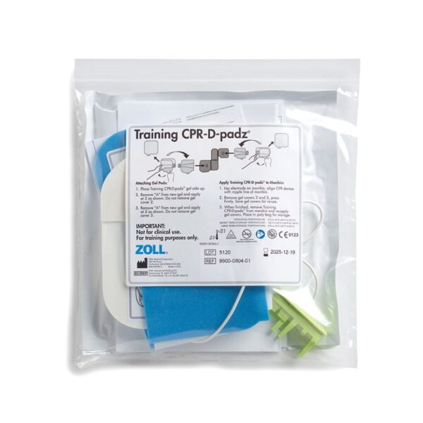 Zoll 8900-0804-01 AED Plus CPR-D Padz Training Electrodes For Training ...